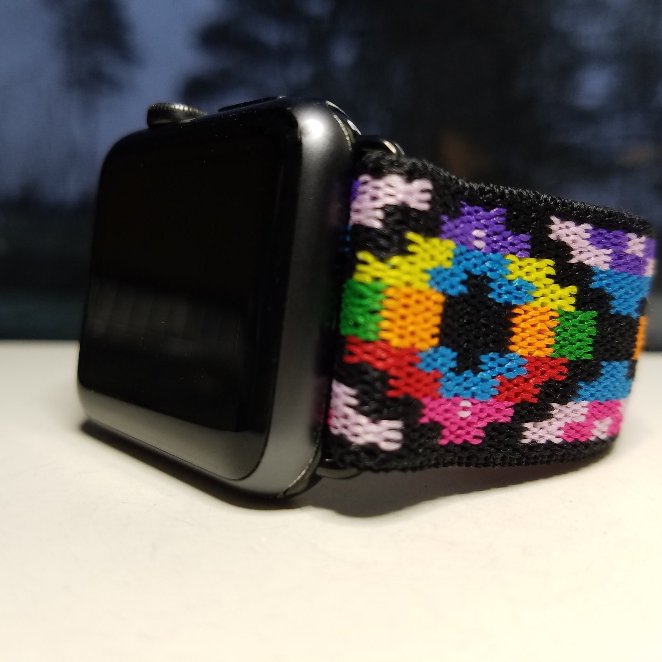 Aztec-Tribal Elastic Apple Watch Band Apple Watch Band 38-40mm | Etsy