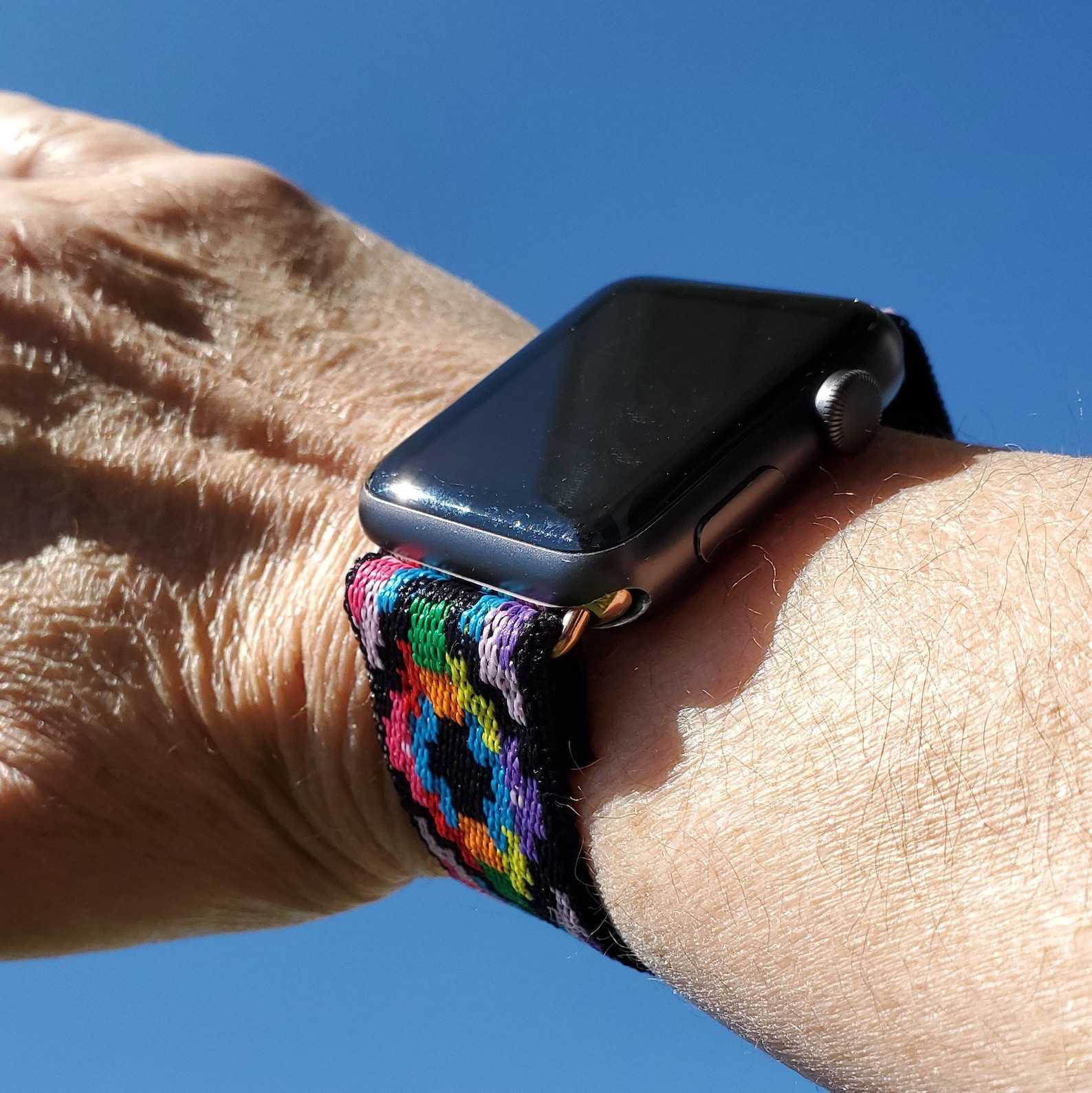 Aztec Elastic Apple Watch Band Apple Watch Band 38-40mm Apple - Etsy