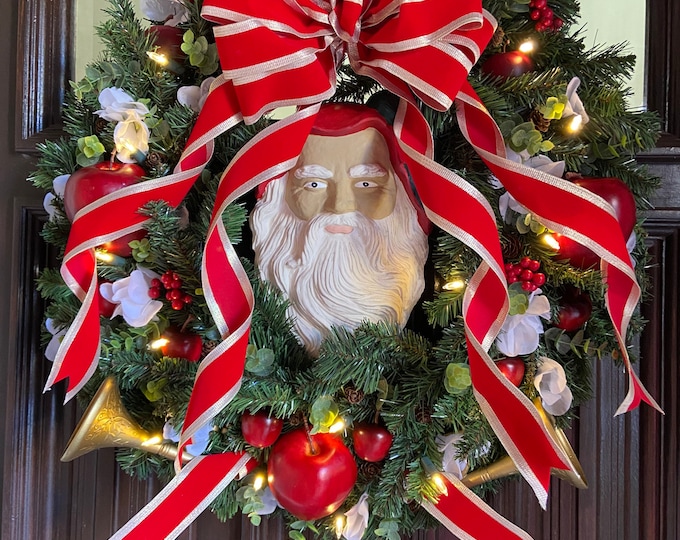 The ONLY Home Alone Wreath With Lights! Replica Home Alone Christmas ...