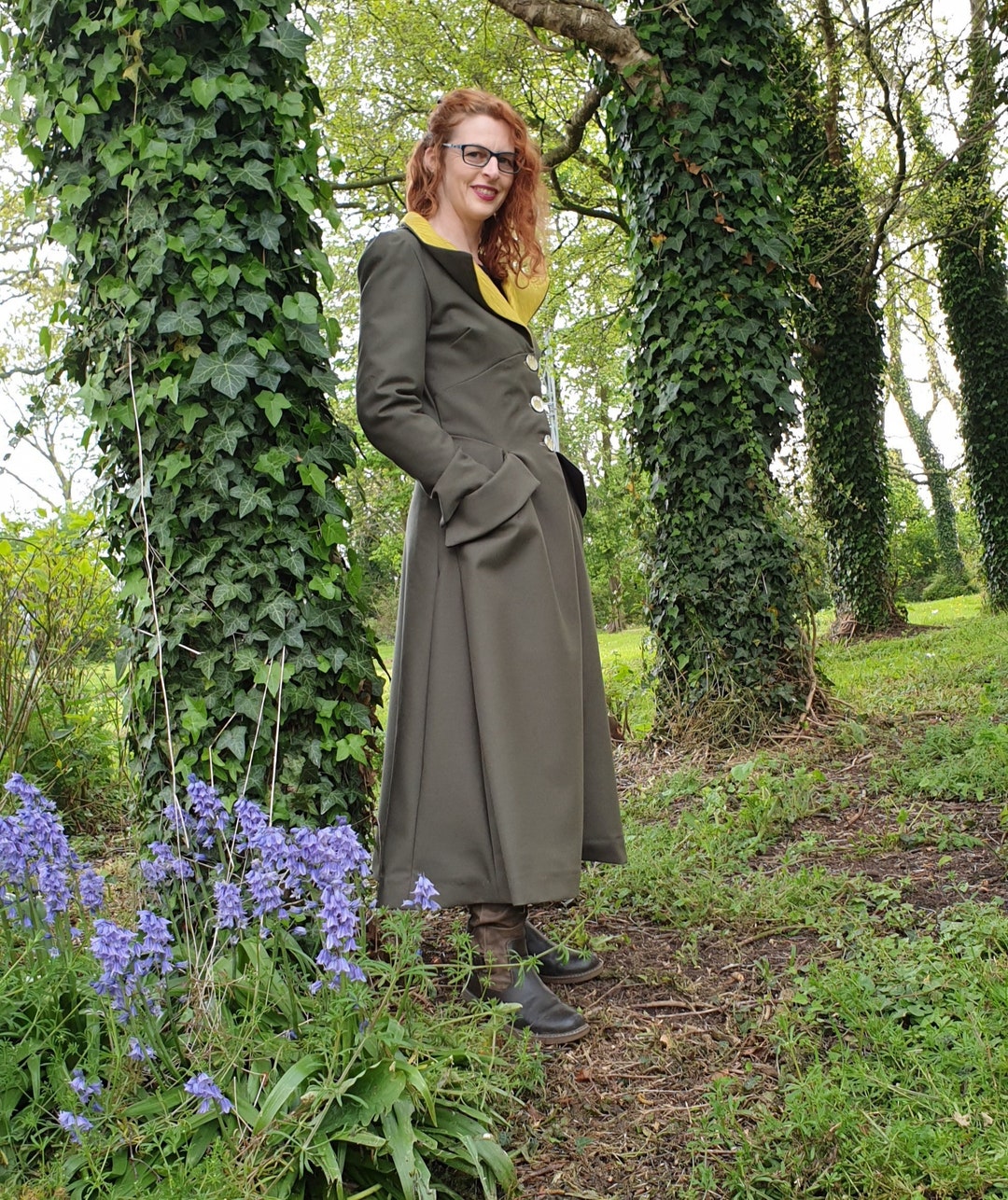 Womans One off Original Design, Vintage Style, Fit and Flare Full ...