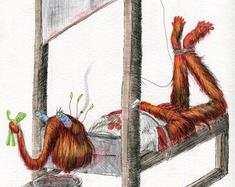 Original lowbrow art | Etsy