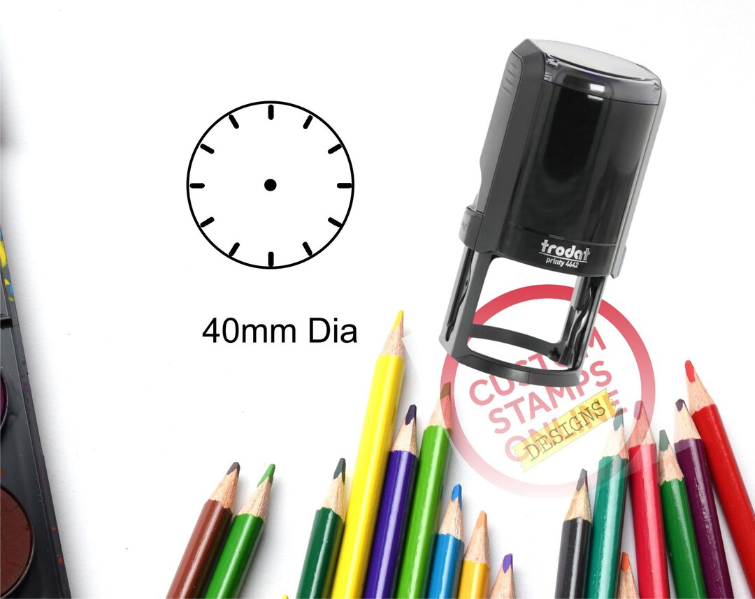 Clock Face Stamp, Self Inking Learn the Time Stamp, Teaching/teacher ...