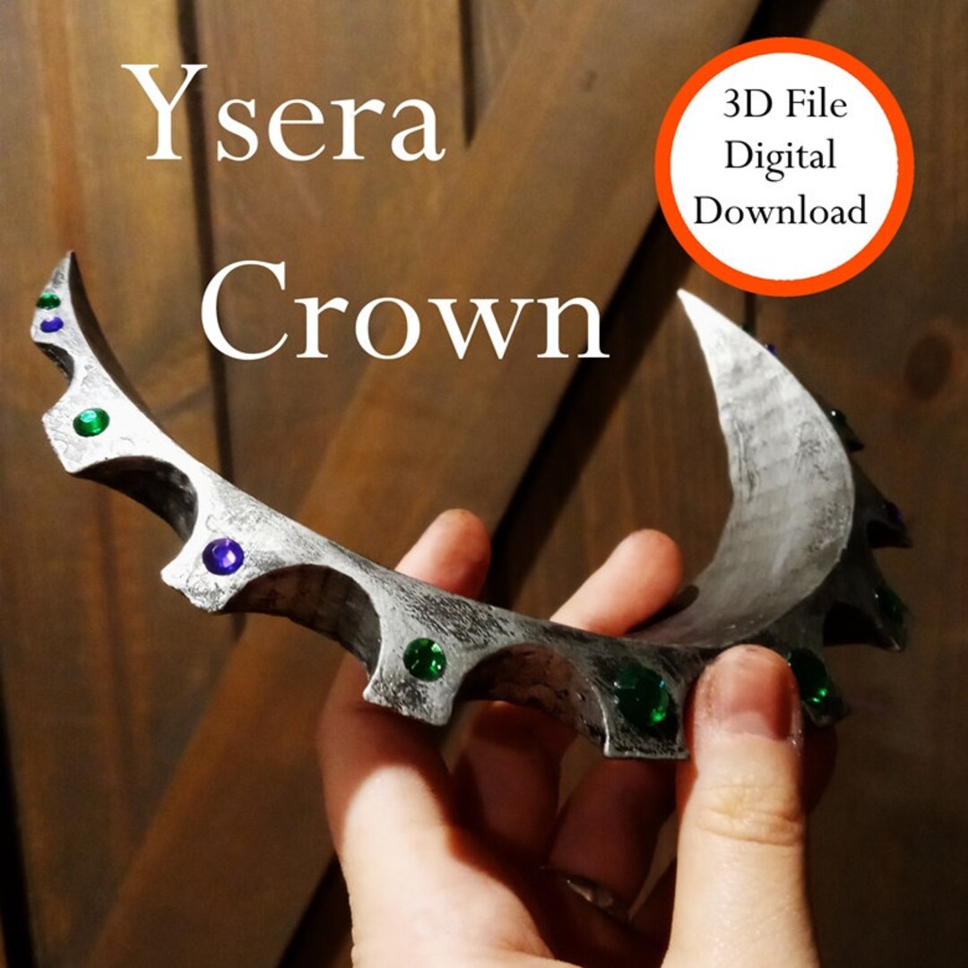 Dragon Aspect Ysera Crown World of Warcraft Dragonflight Cosplay 3D ...