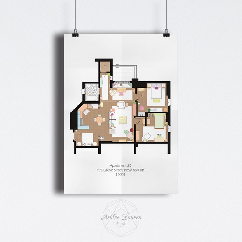17+ Monicas Apartment Friends Floor Plan Gif - Wall--paper 17+ Monicas Apartment Friends Floor Plan Gif - Wall--paper