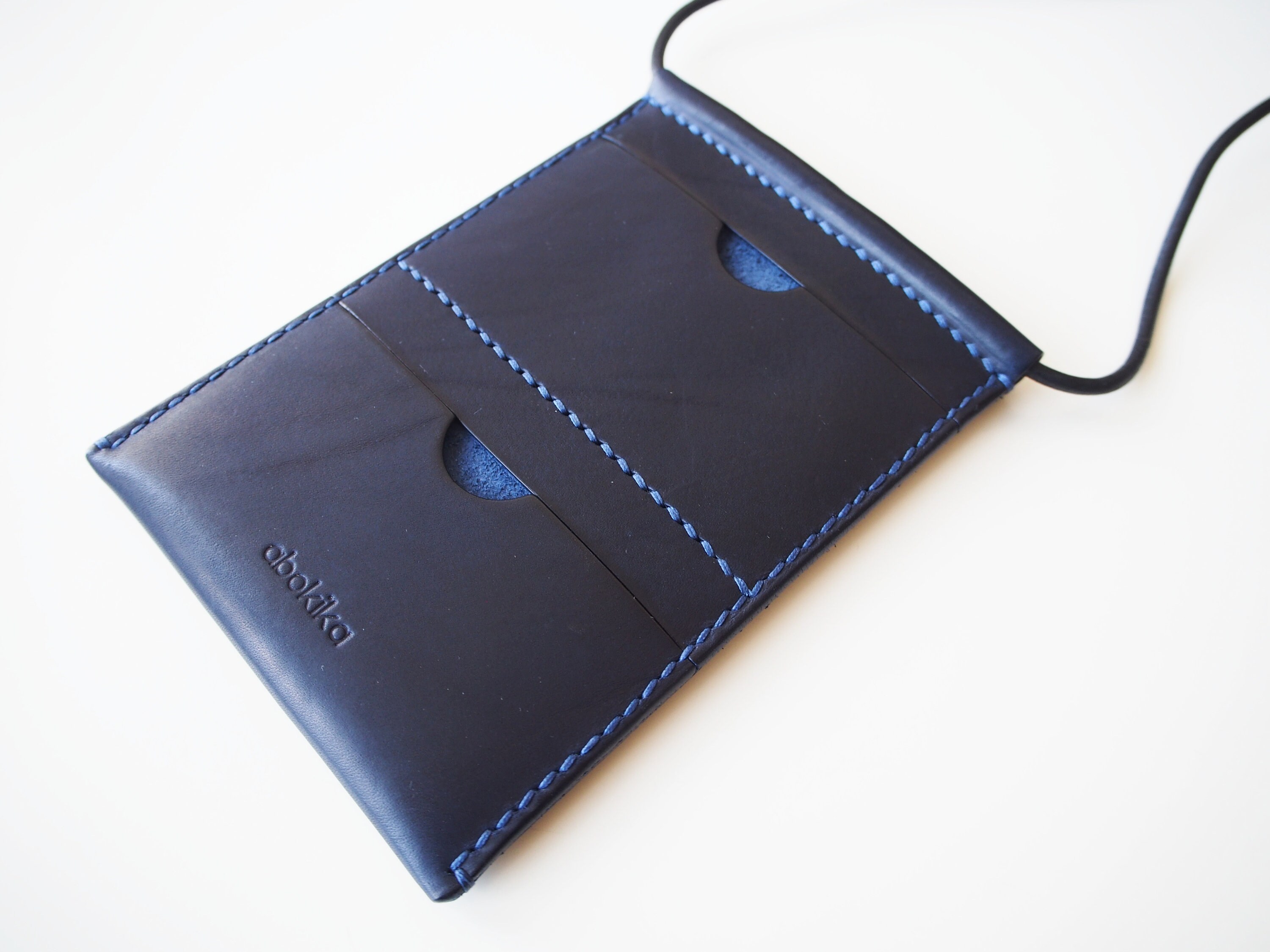 Indigo Blue Phone Sling Bag Leather Phone Crossbody Bag - Etsy UK