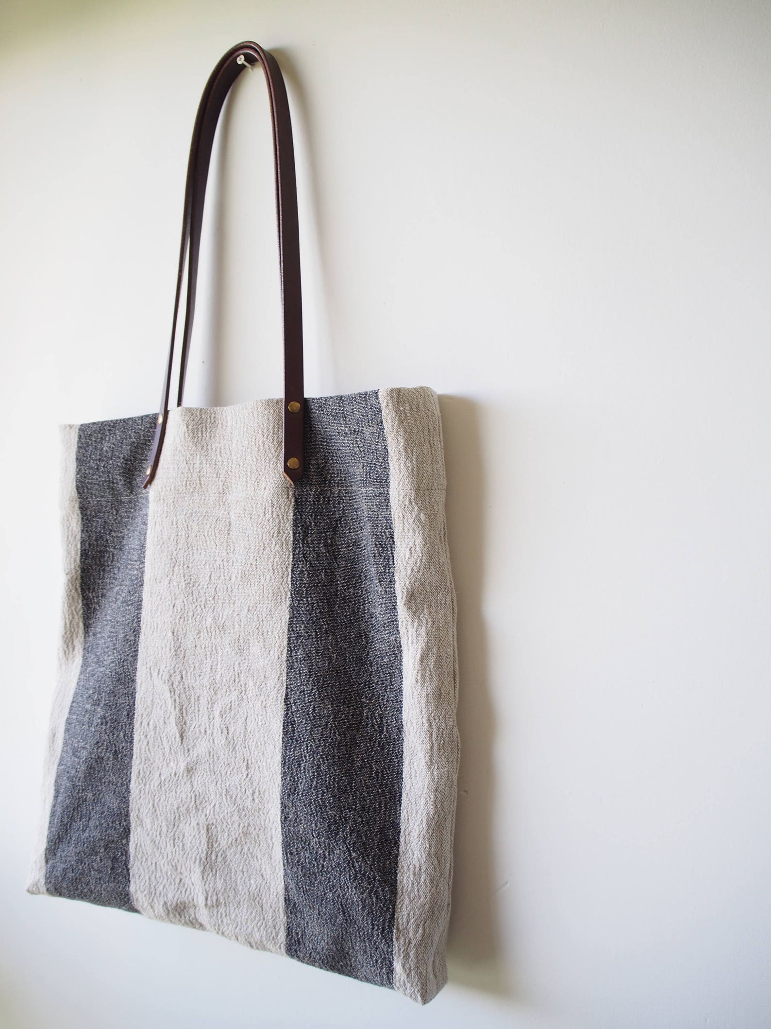Linen Tote Bag Linen Bag Linen Shopping Bag Beach Bag - Etsy