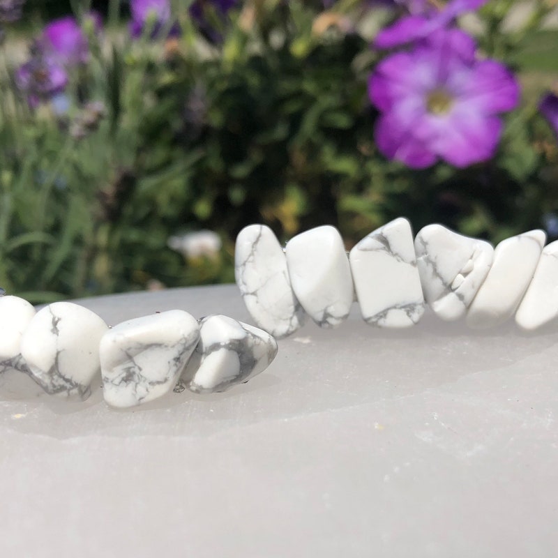 Howlite Barrette - Etsy