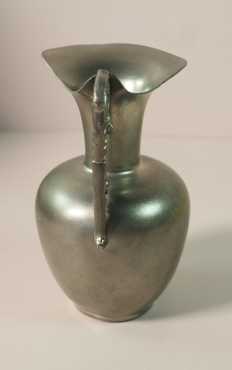 Small Vintage German Tin Jug With Original Handle. RAIN ZINN, 95 - Etsy