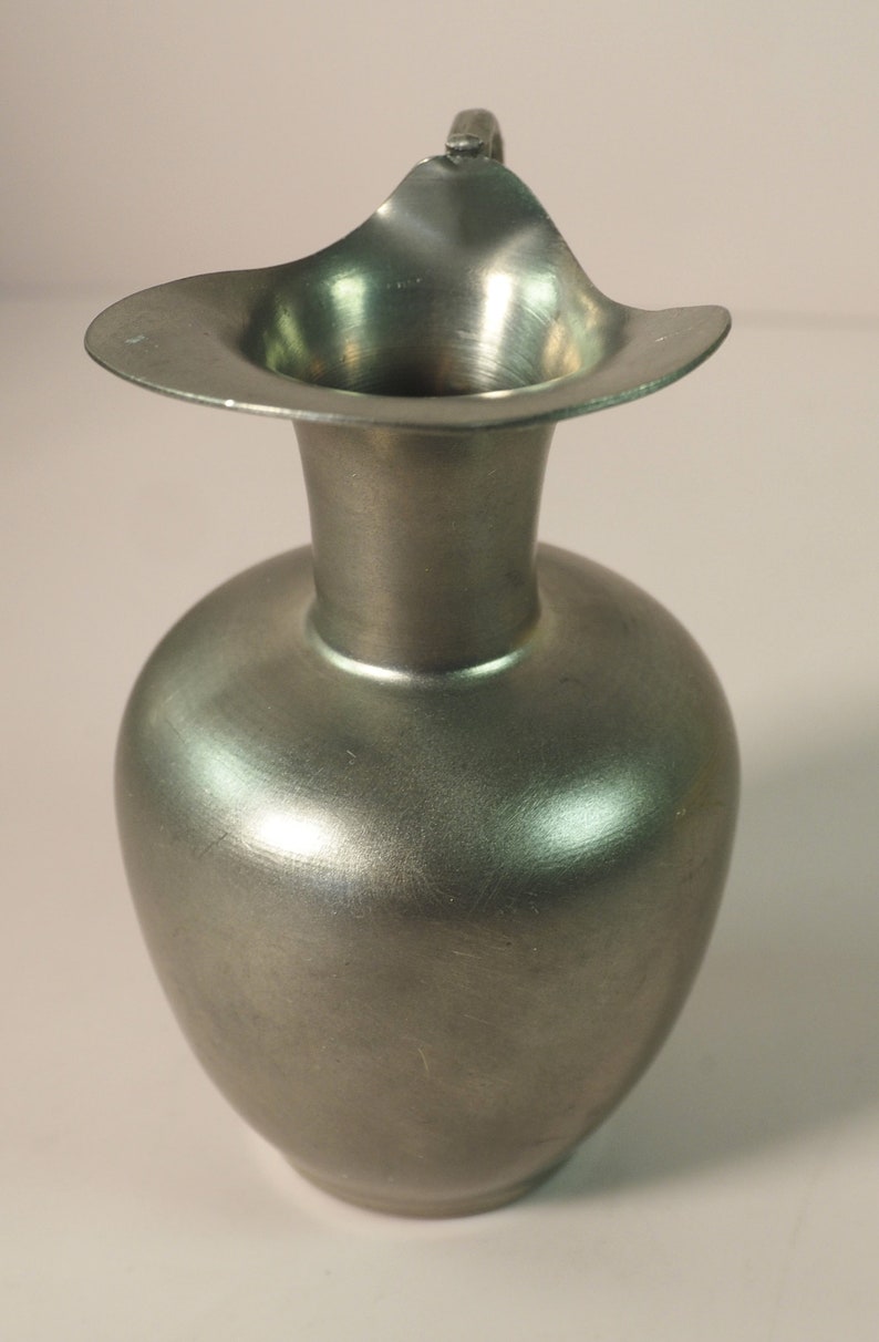 Small Vintage German Tin Jug With Original Handle. RAIN ZINN, 95 - Etsy