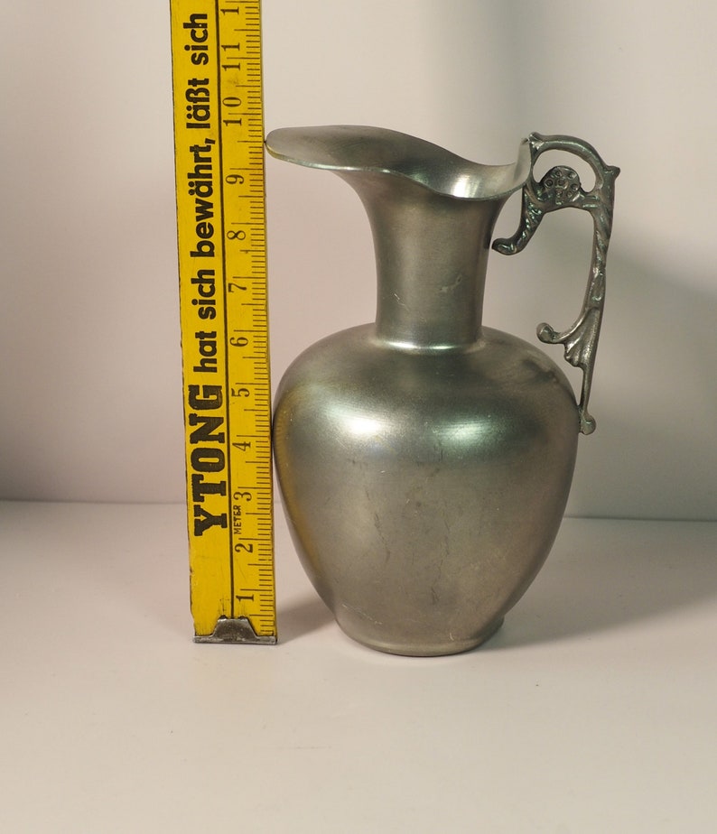 Small Vintage German Tin Jug With Original Handle. RAIN ZINN, 95 - Etsy