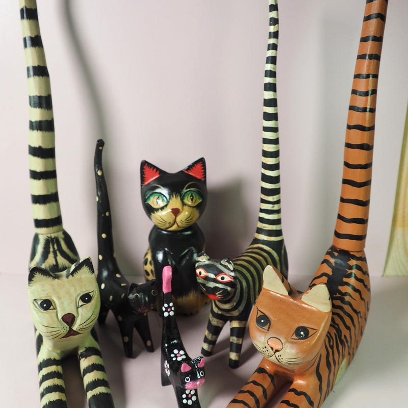 Collectible Cat - Etsy