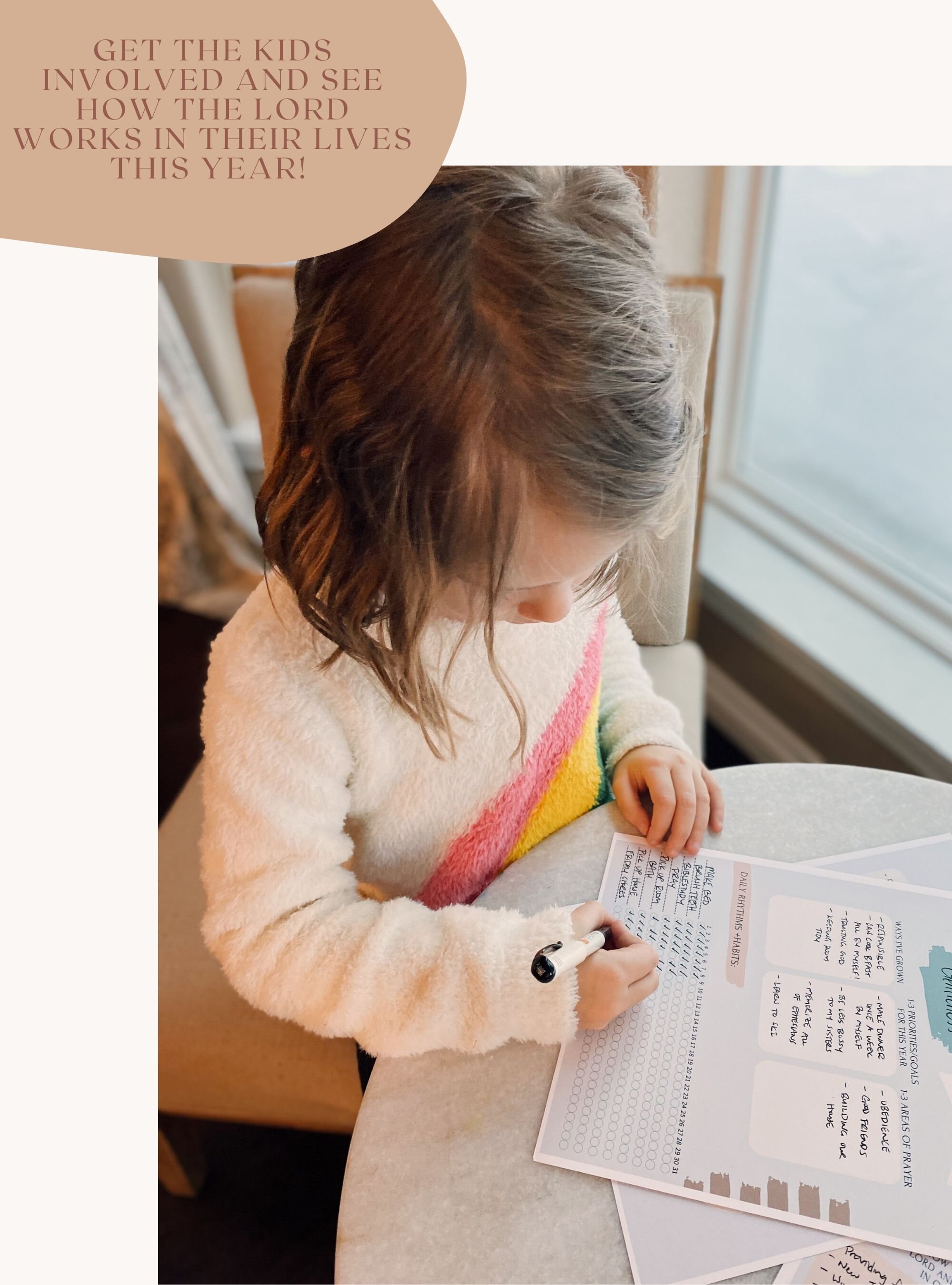 2023 Printable Planner Family Vision Worksheet Christian - Etsy