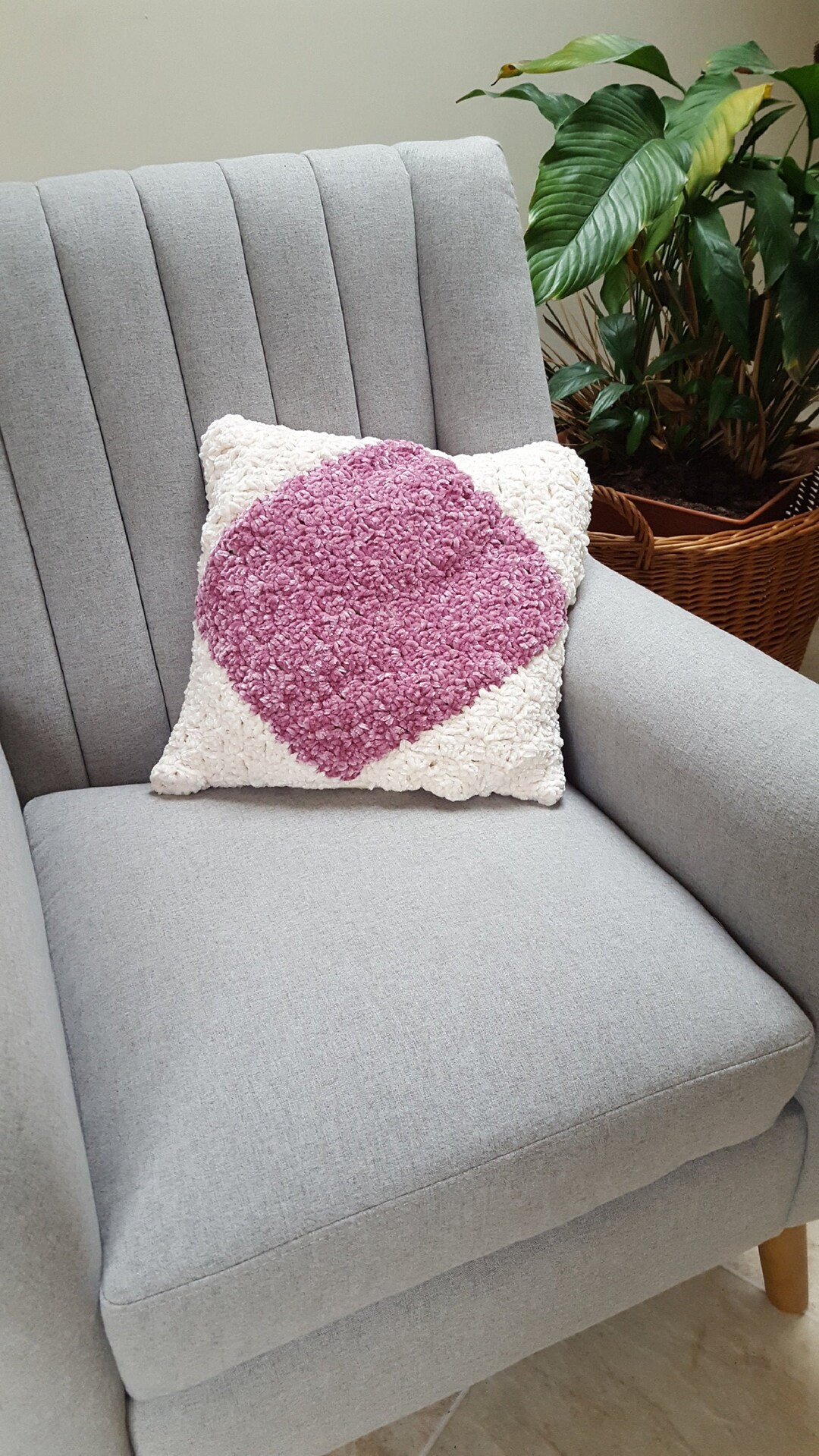 Crochet Pattern for Soft Luxury Chunky Velvet Cushion - Instant ...