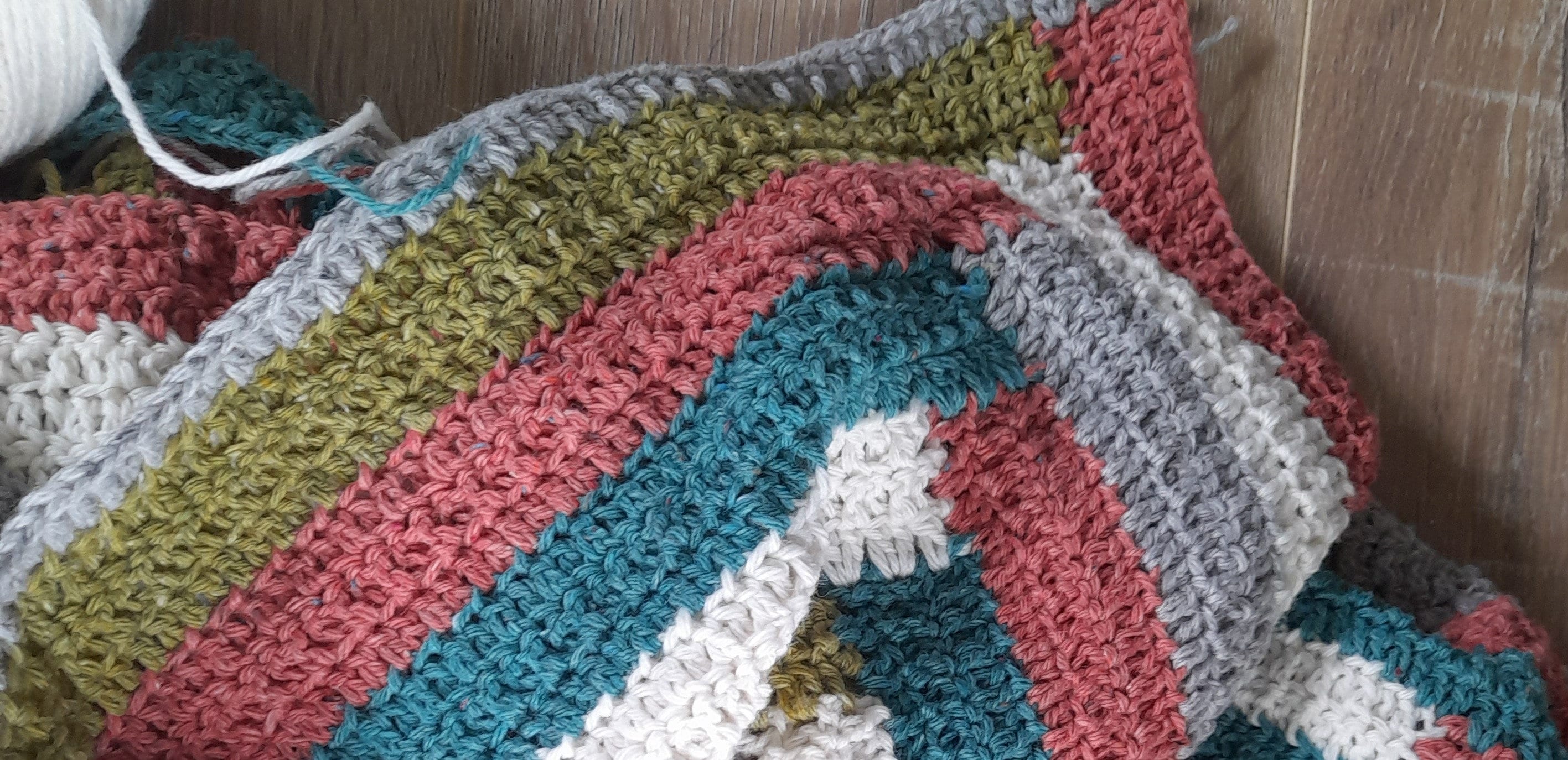 Seascape Crochet Throw Instant Download Pattern in U.K. and U.S. Terms ...