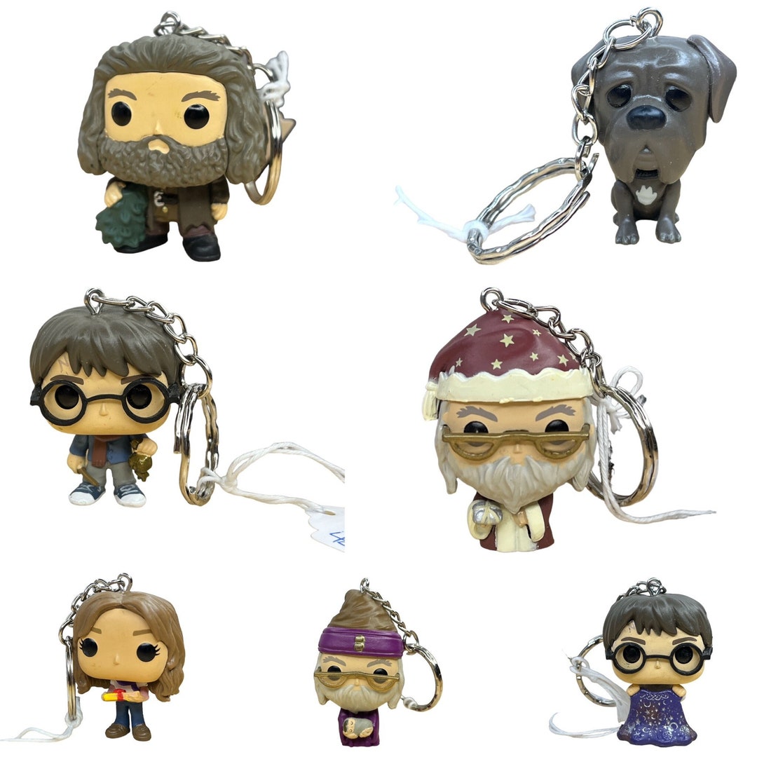 Recycled Upcycled Mini Figure Wizards Advent Calendar Keychain Hedwig ...