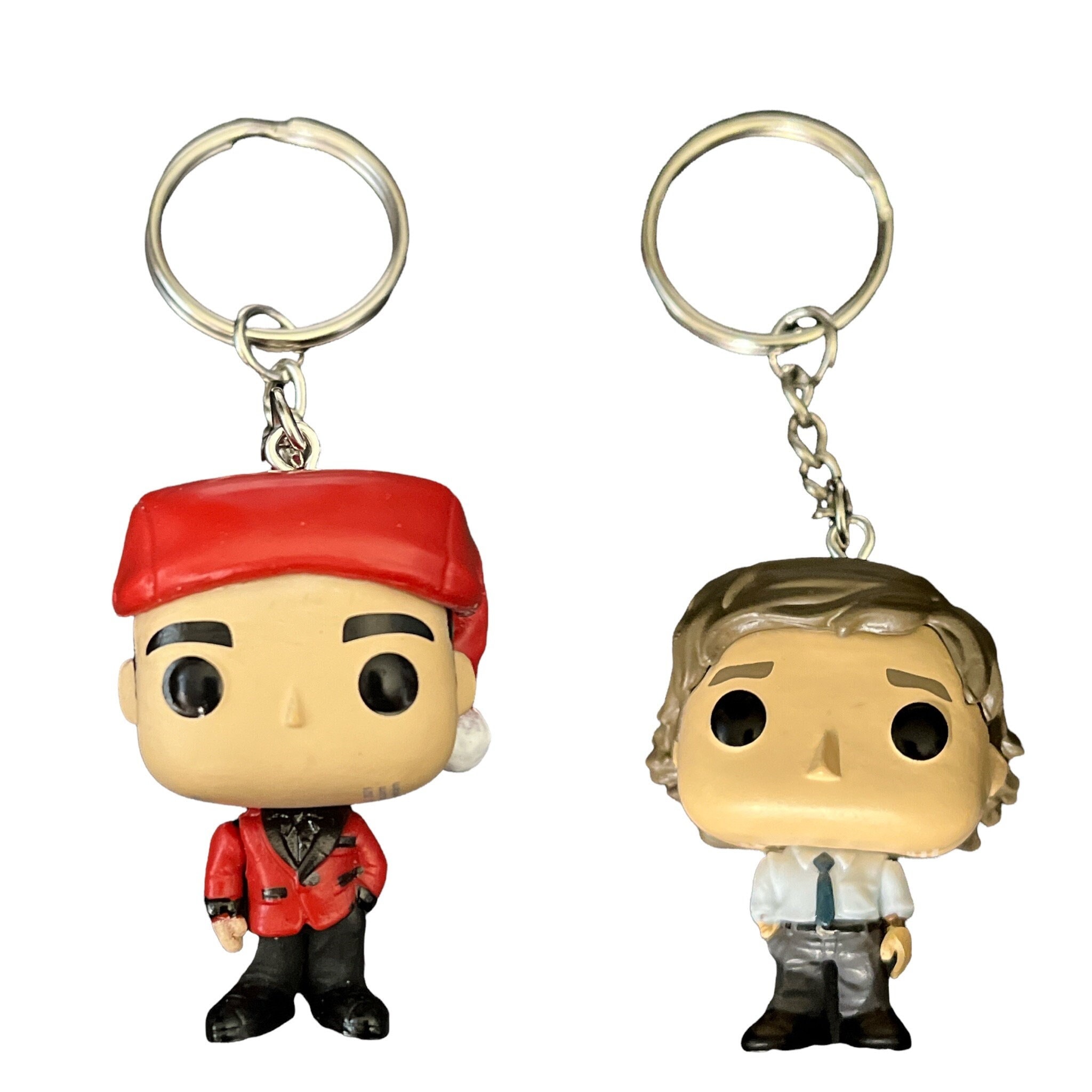 Mini Funko Pop Advent Office Figure Keychains Craft Dunder Mifflin ...
