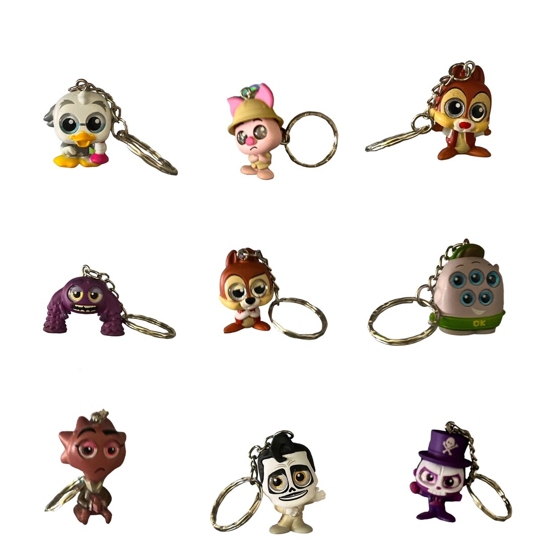 Adorable Recycle Figure Toys Keychain Ludwig Piglet Dale Art Chip ...
