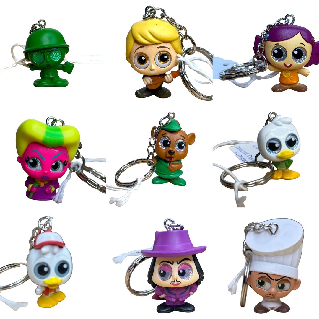 Adorable Upcycle Recycle Figure Toys Keychain Soldier Kristoff Dolly ...