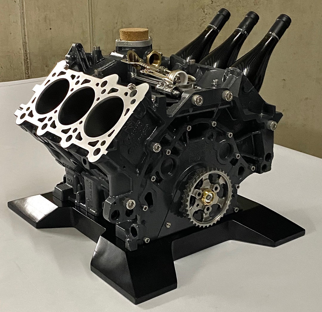 V6 Engine Wine Depot - Etsy