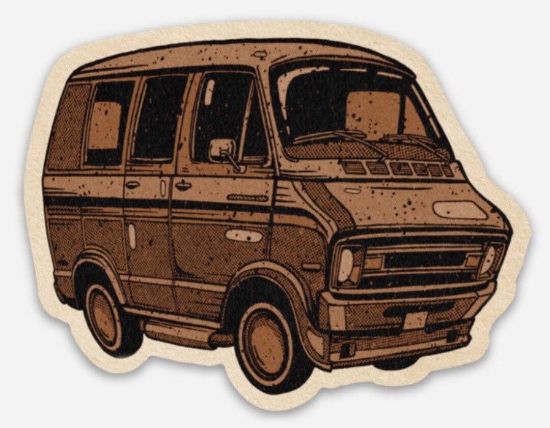 3 Van Sticker - Etsy