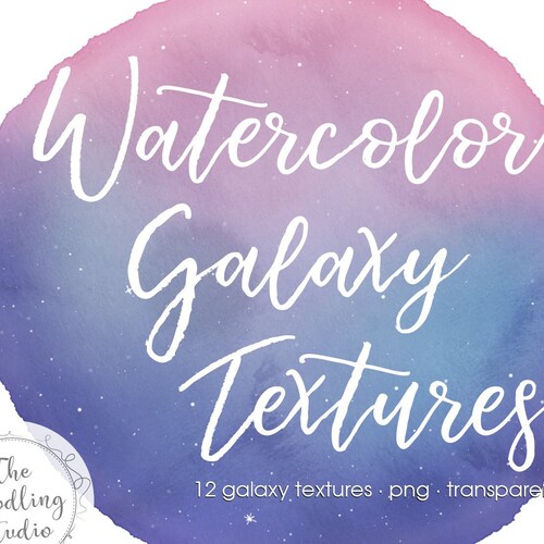 Watercolor Shapes Clip Art Watercolor Splashes Transparent | Etsy