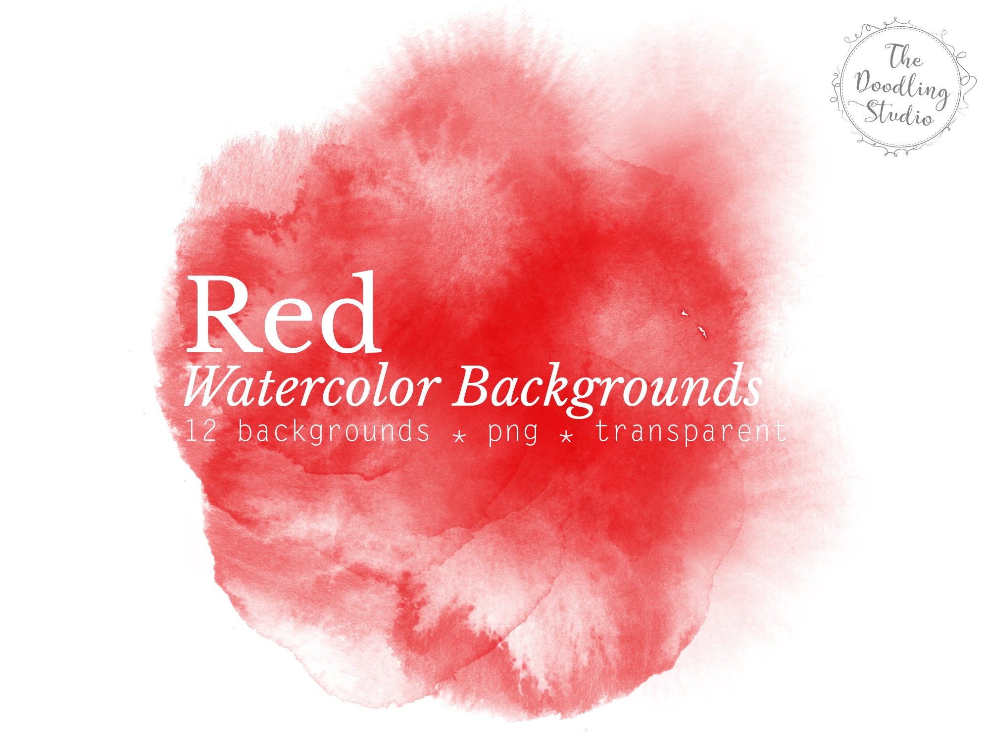 Red Watercolor Backgrounds 12 BACKGROUNDS png, Transparent, Bendable ...