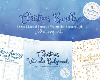 Mountain Landscape Watercolor Backgrounds 12 BACKGROUNDS - Etsy