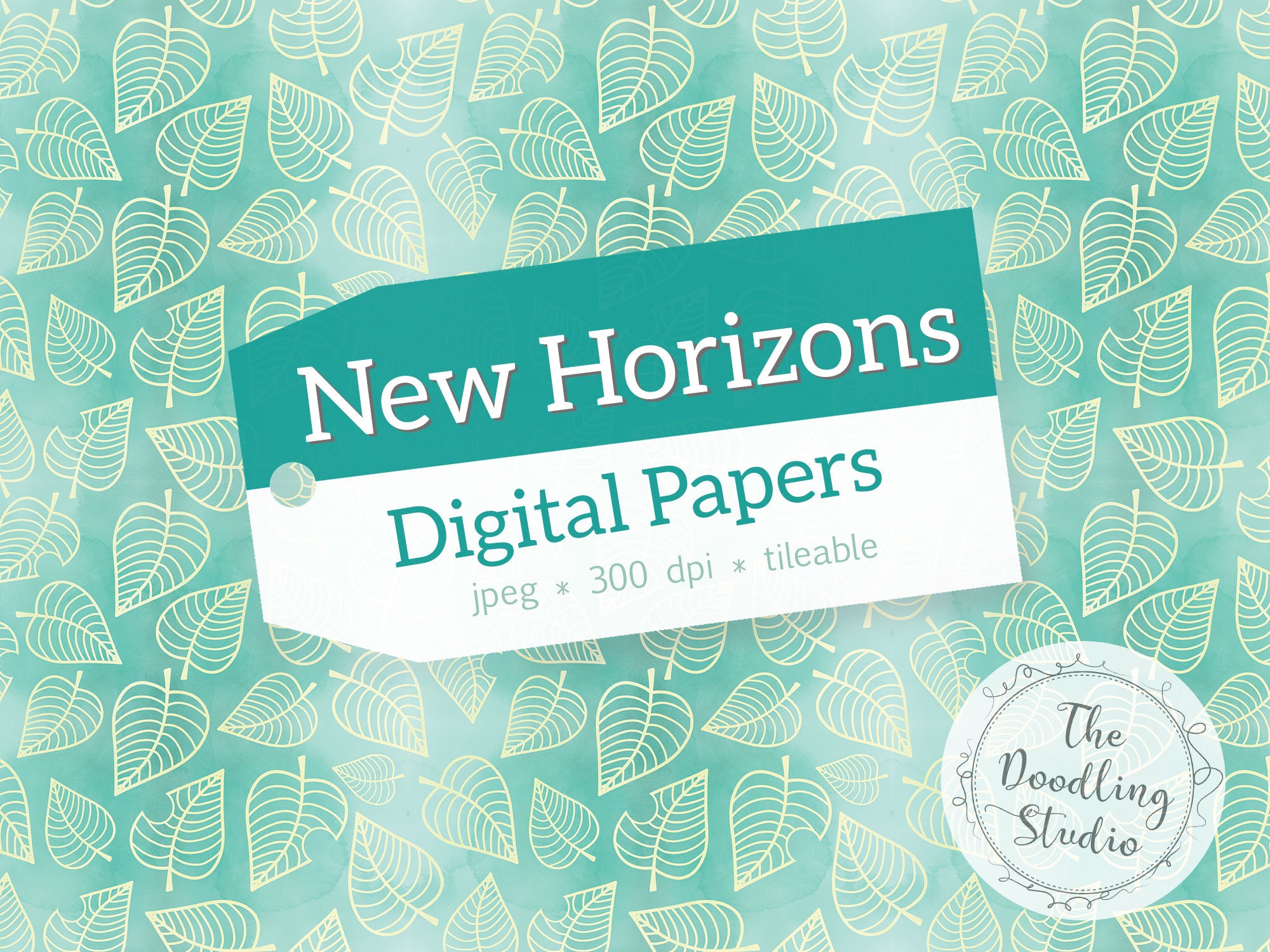 Animal Crossing New Horizons Digital Papers 12 Tileable Patterns ...