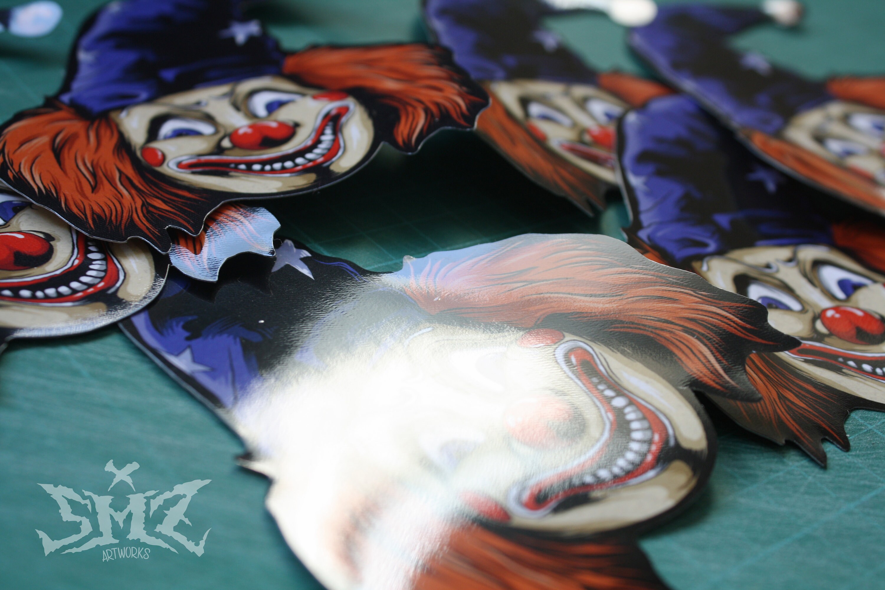 Poltergeist Clown Vinyl Sticker - Etsy