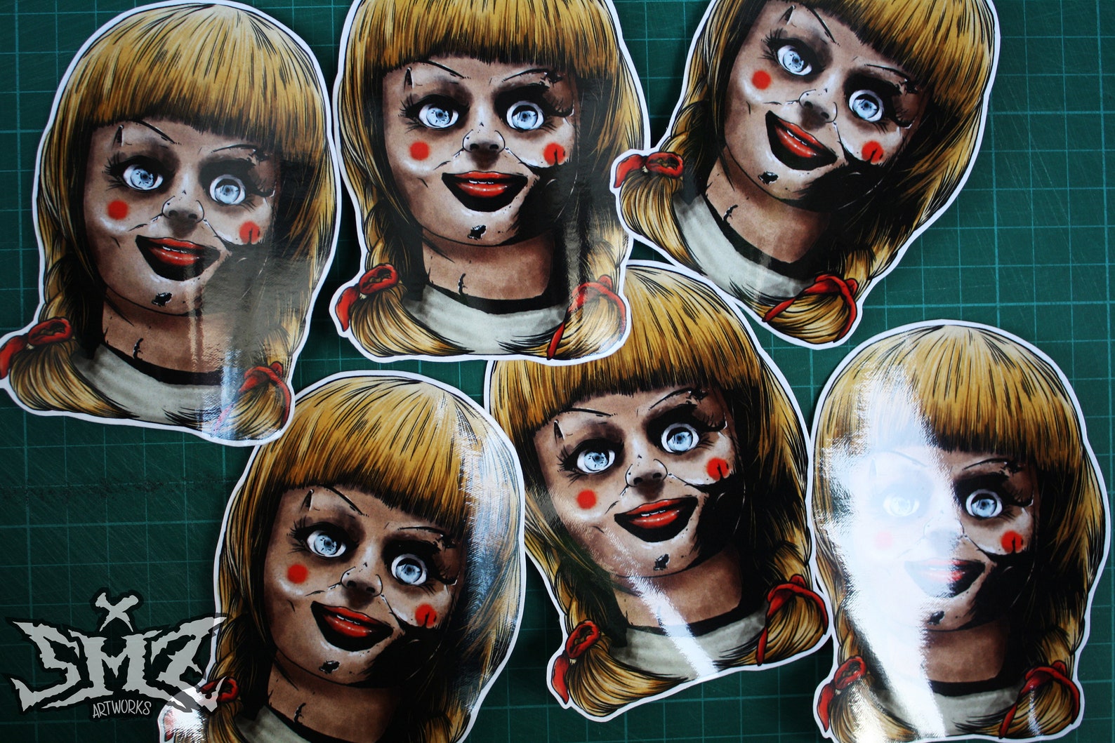 Killer Dolls Sticker Pack | Etsy