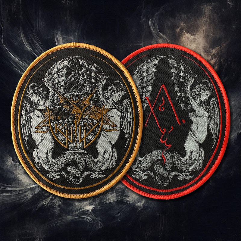 Black Metal Patches Set - Etsy