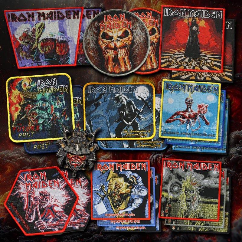 Woven Heavy Metal Patch - Etsy