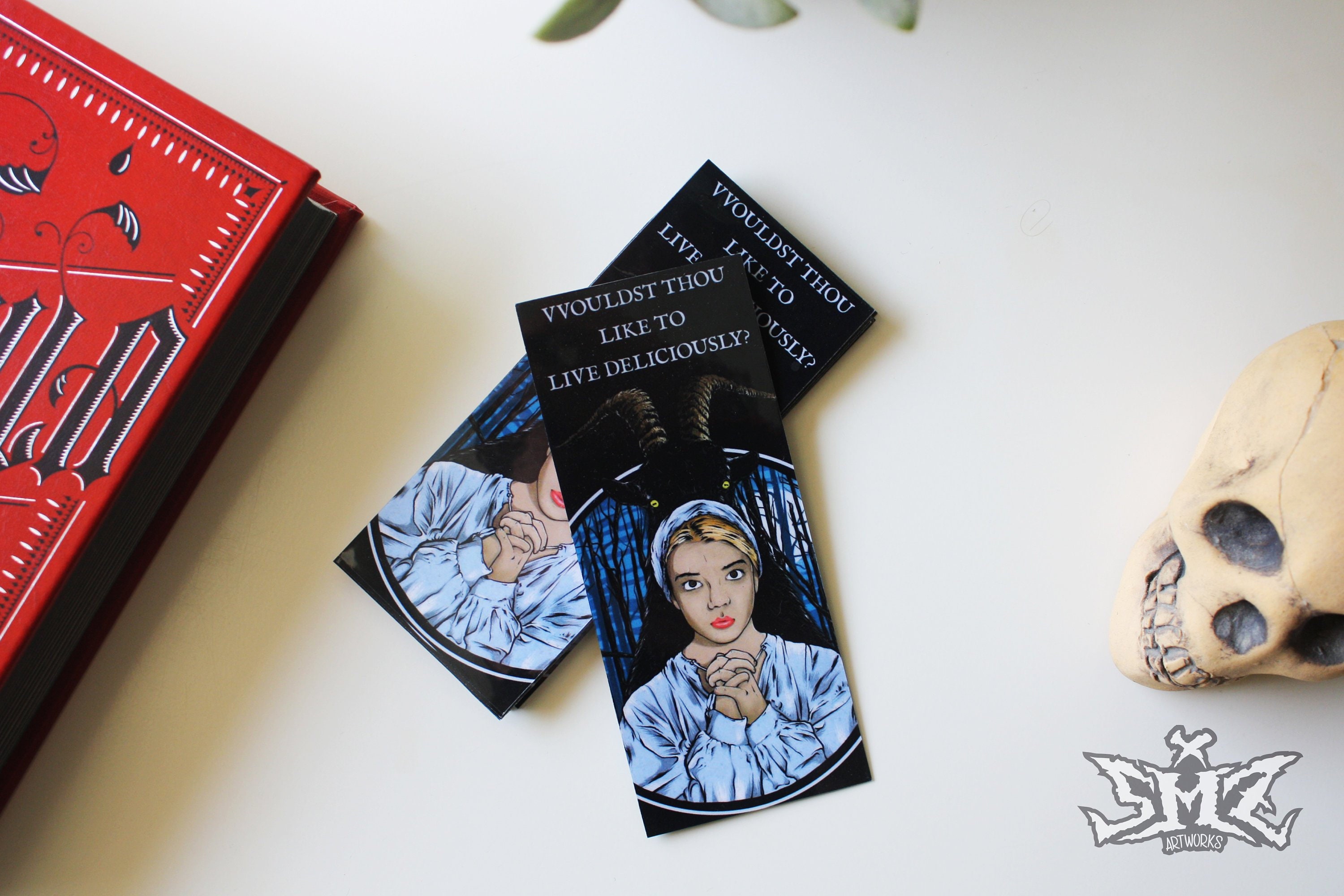 The Witch Bookmark | Etsy