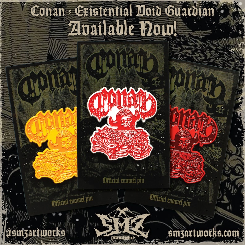 CONAN Existential Void Guardian Official Pin - Etsy