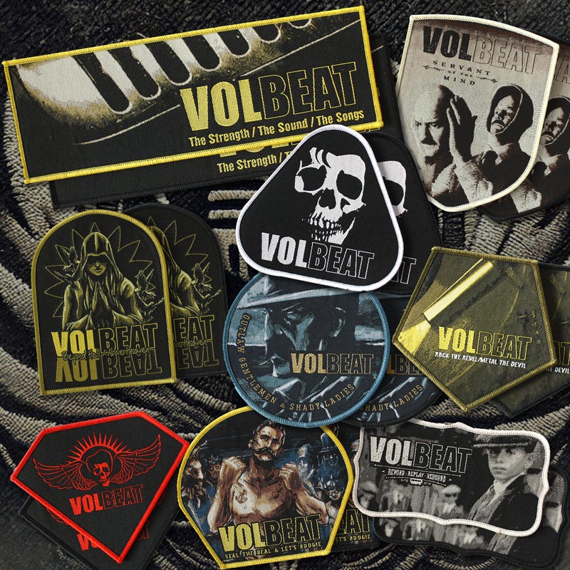 Metal Band Patches - Etsy