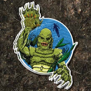 Classic Monsters Sticker Pack - Etsy