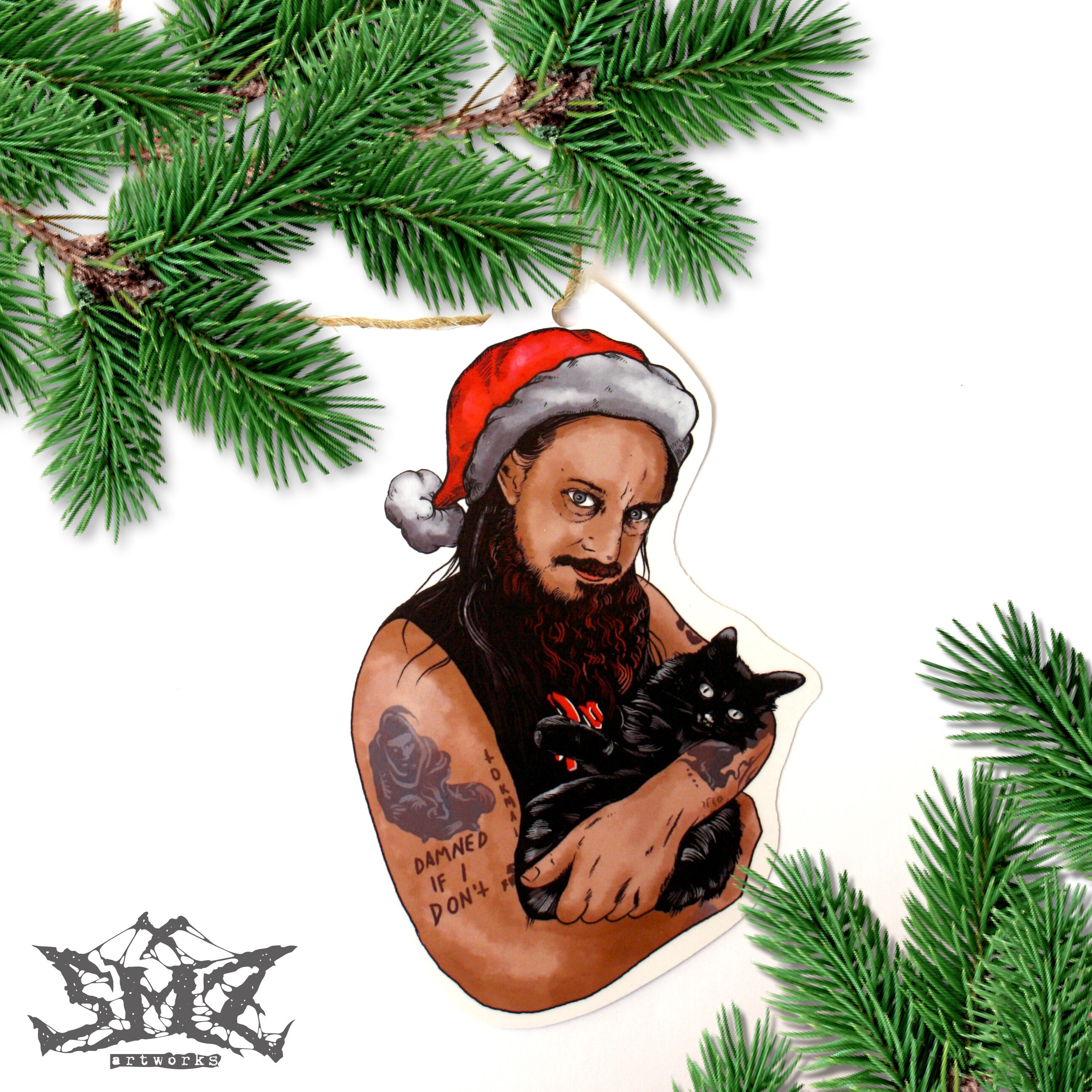 Please Don't Vote for Me. Fenriz With the Cat Ornament. - Etsy