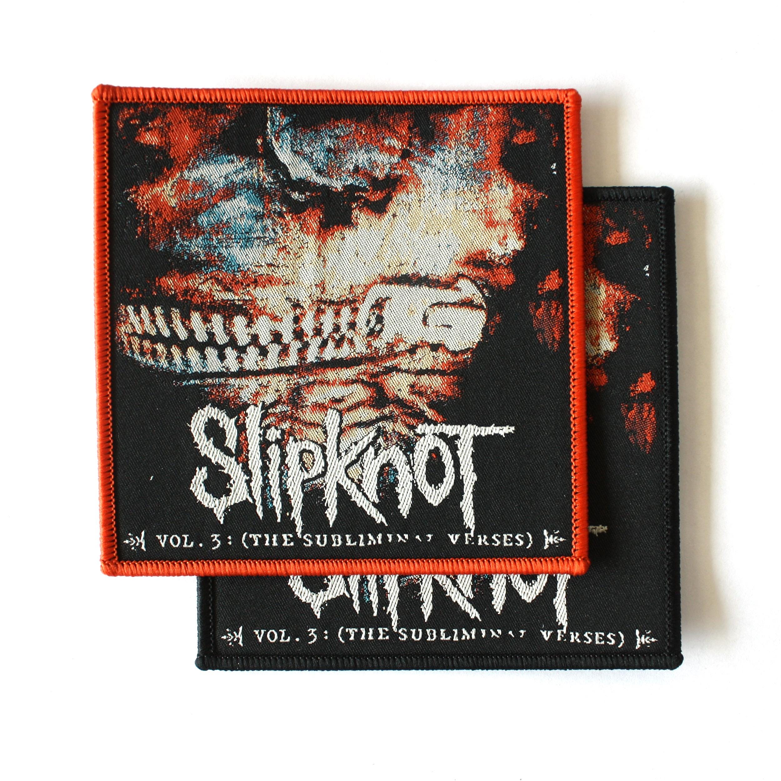 Slipknot Official Woven Patches – Heavy Metal Sew-on Patch - Etsy