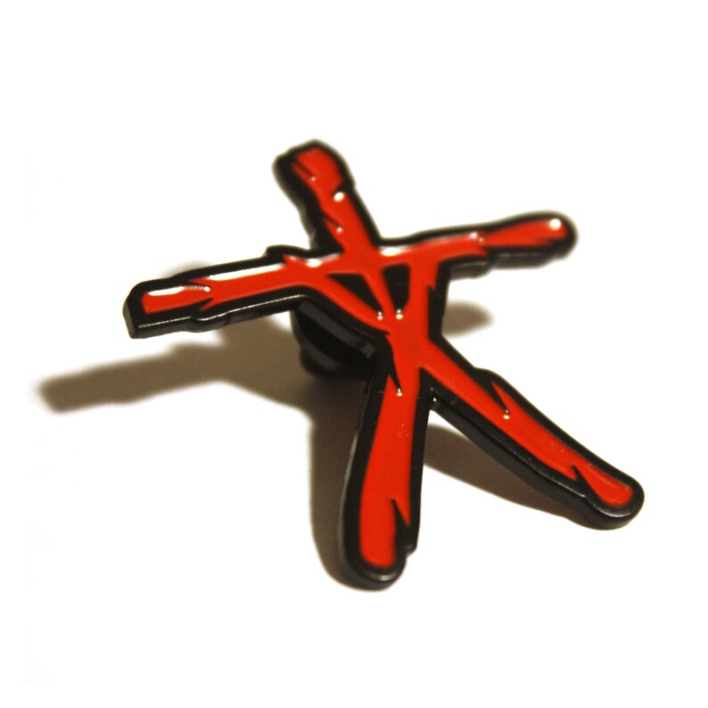 Stick Figure Project Enamel Pin - Etsy