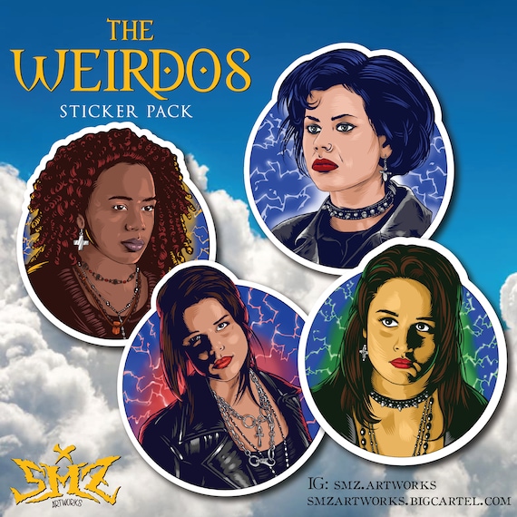The Weirdos Sticker Pack - Etsy