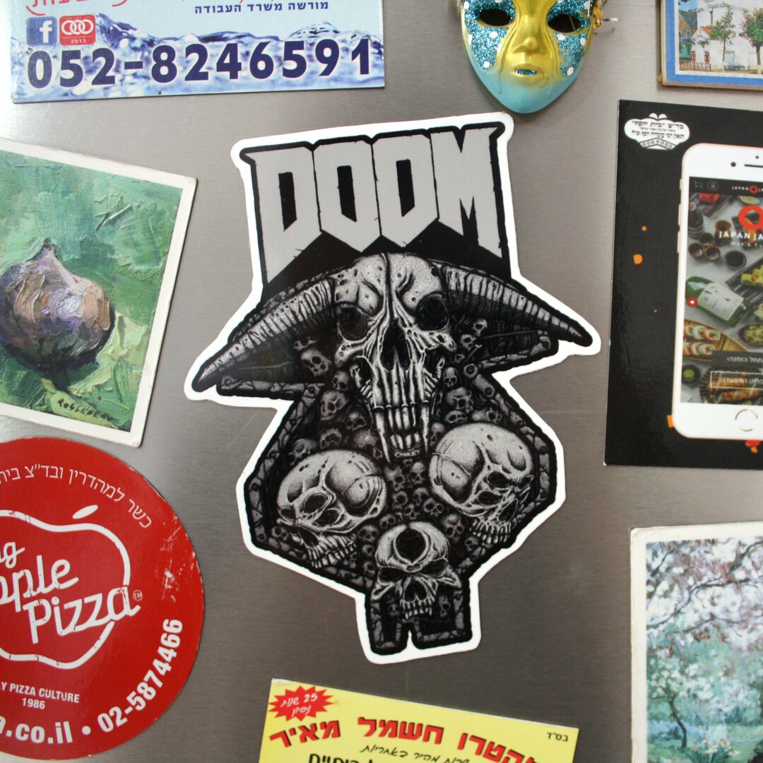 DOOM Fridge Magnet - Etsy