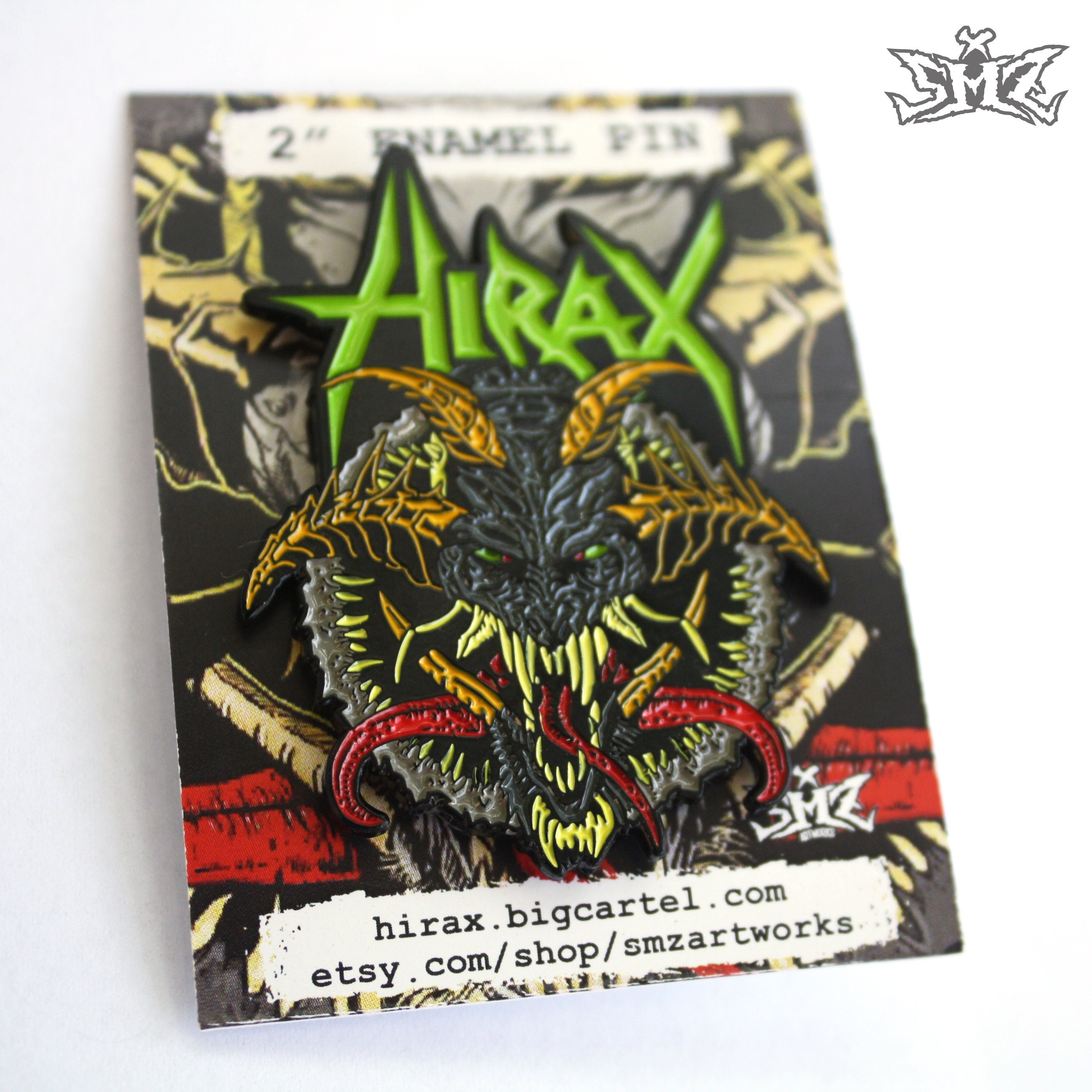 Hirax - La Boca De La Bestia Official Enamel Pin - Etsy