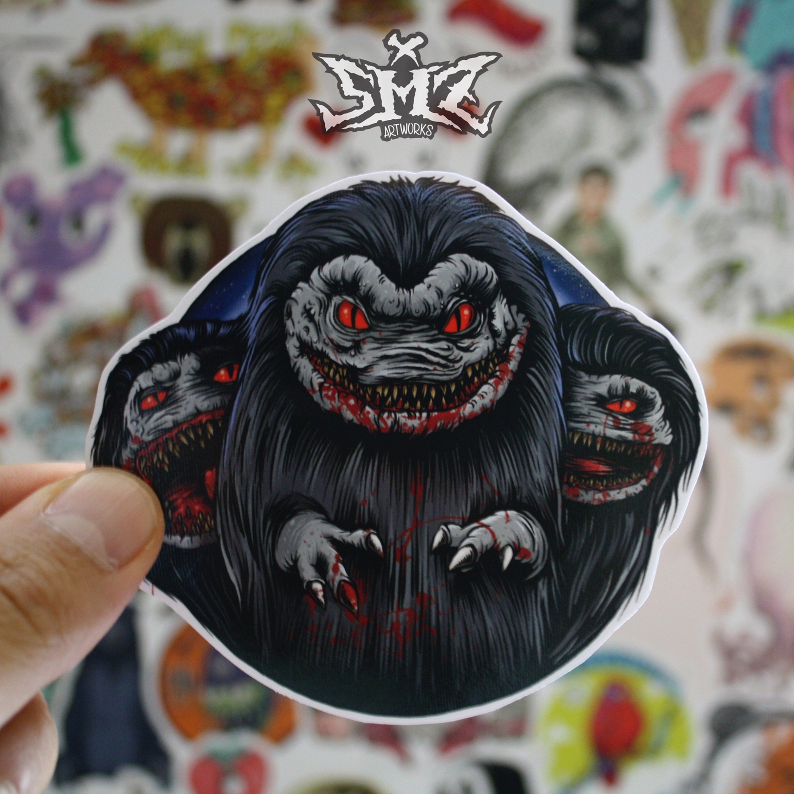 Crites From Critters Vinyl Sticker | Etsy