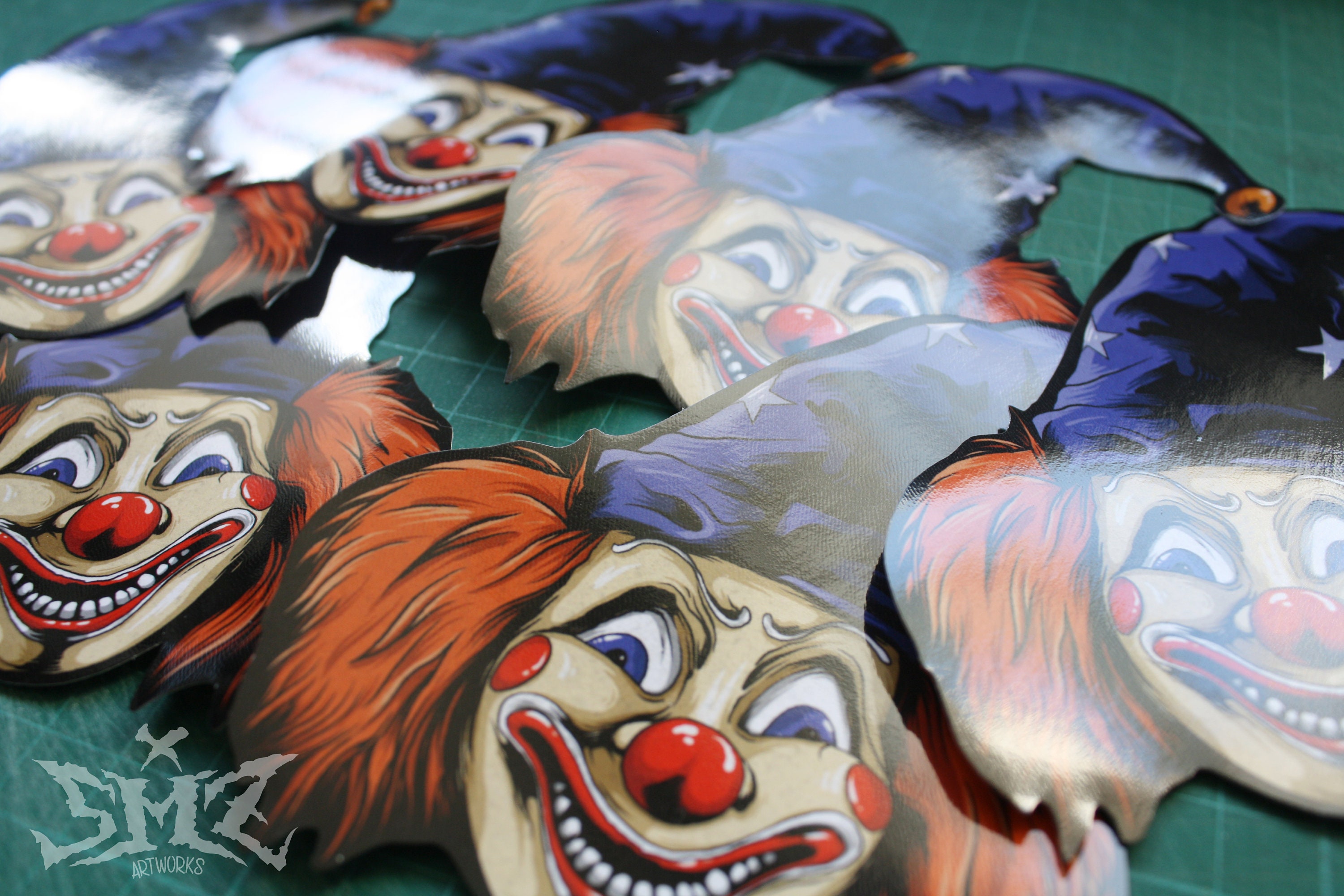 Poltergeist Clown Vinyl Sticker - Etsy