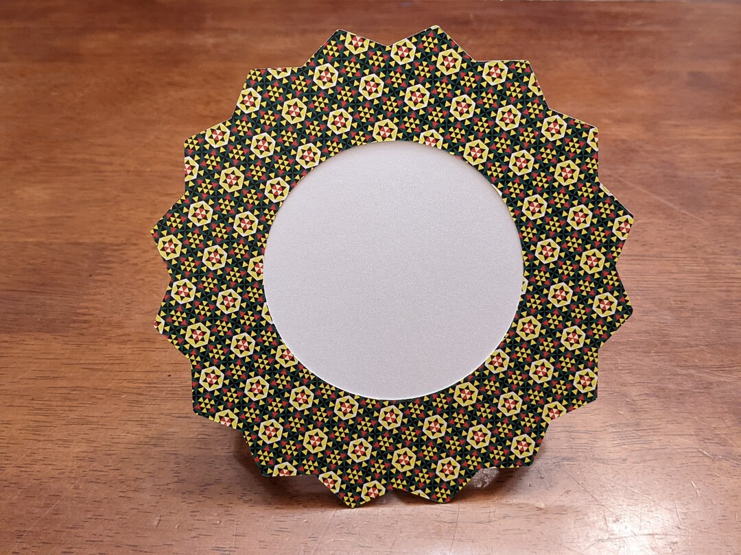 Paper Picture Frame Khatam Persian Pattern / Party Favor - Etsy