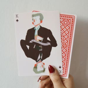 8x Sherlock Themed Playing Cards - Etsy