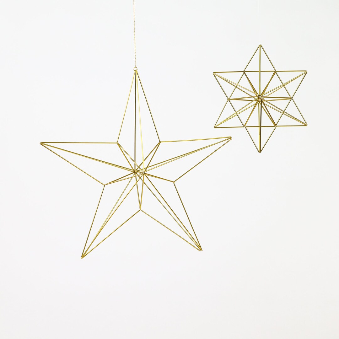 5 Pointed Star Pentagram, 6 Pointed Star, Star of David, Himmeli Sacred ...