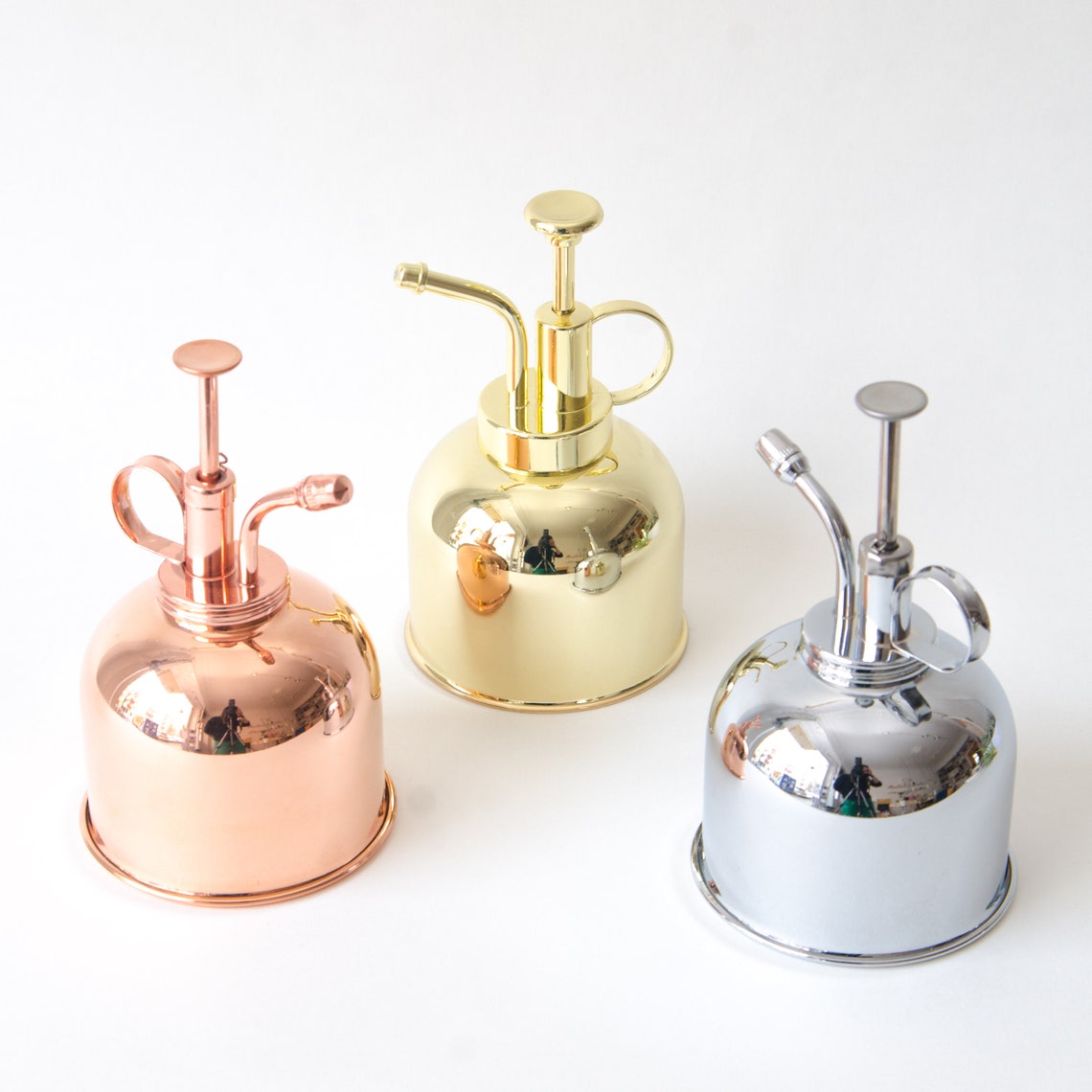 Silver plant spray water spray water mister air plants | Etsy