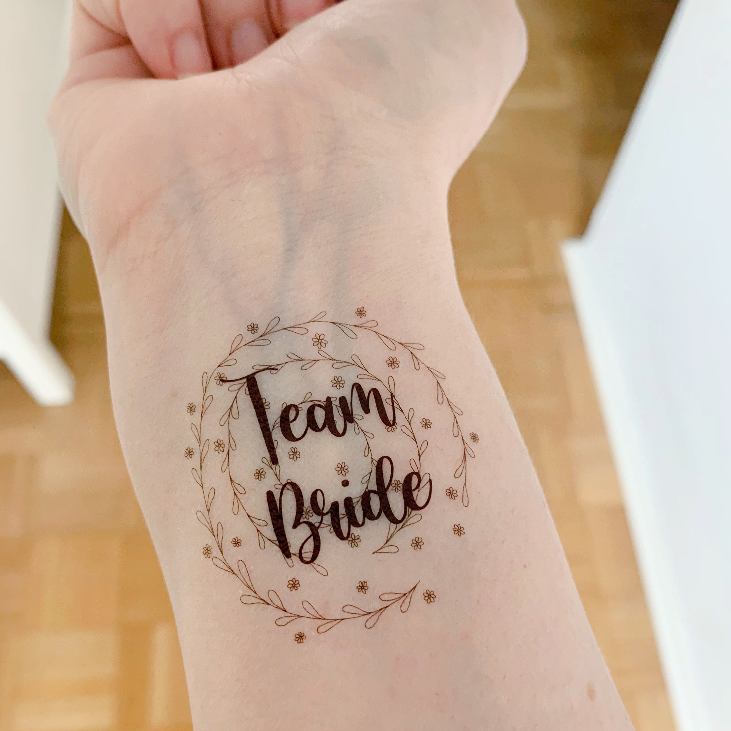 Tattoo Bride & Team Bride 4cm | Etsy