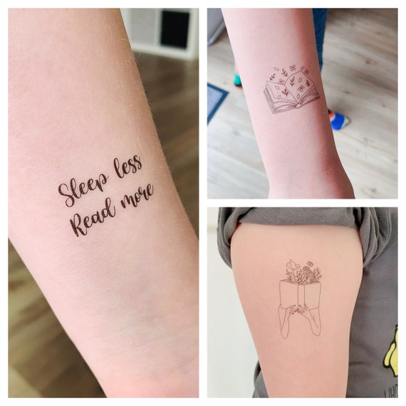 Reading Books Tattoos